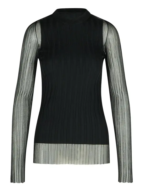 Sportmax Acino Polyamide Blend Sweater - Black