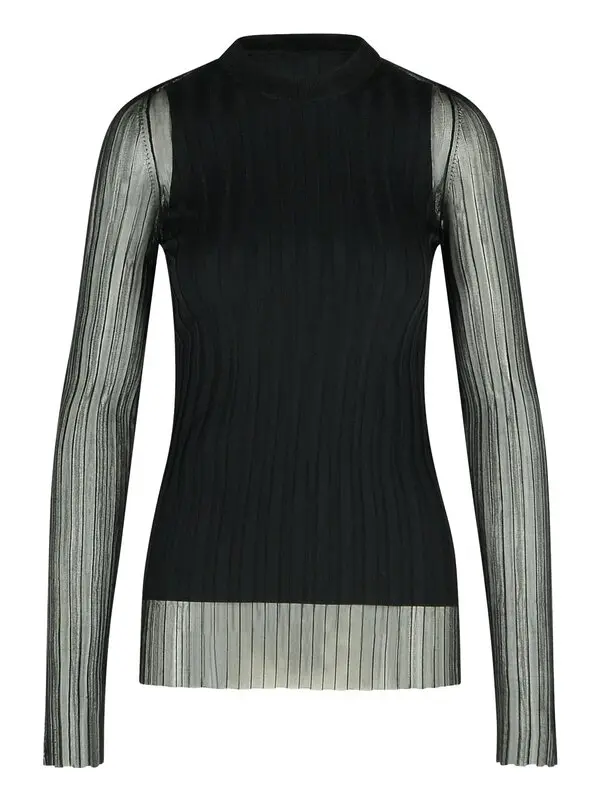 Sportmax Acino Polyamide Blend Sweater - Black