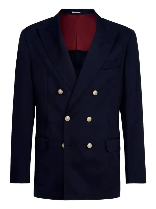 Brunello Cucinelli Deconstructed Blazer - Multicolor