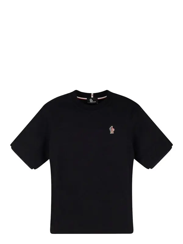 Moncler Cotton Short Sleeve T-shirt - Multicolor