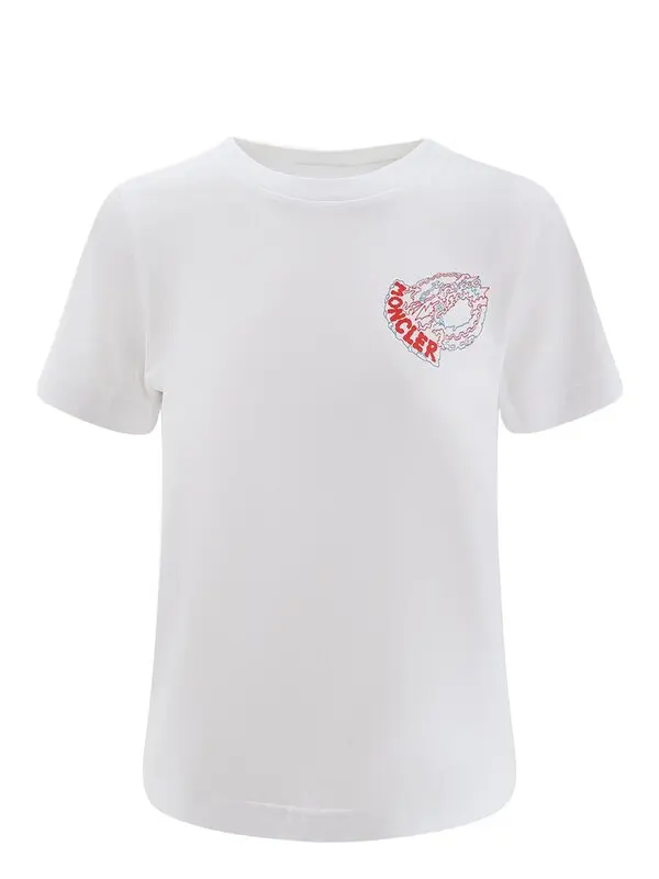 Moncler Cotton T-shirt - Multicolor