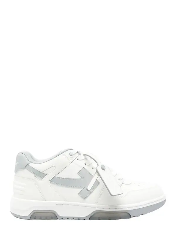 Off-White Calf Leather Low-top Trainers - White
