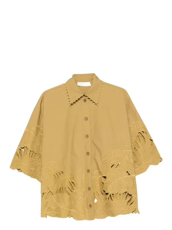 Zimmermann Mahon Cotton Shirt - Multicolor