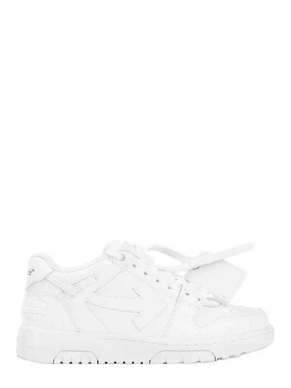 Off-White Calf Leather Trainers - White