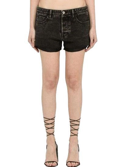 Miu Miu Denim Shorts - Black