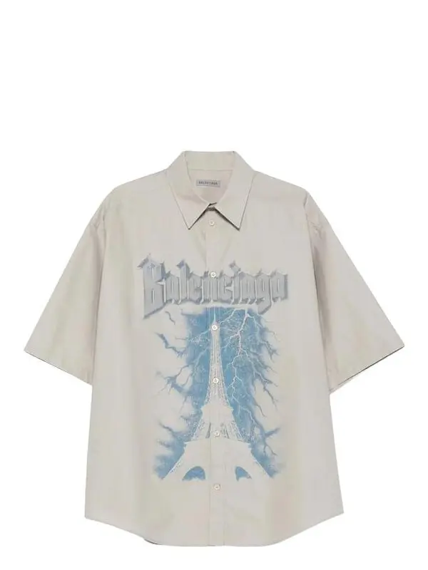 Balenciaga Grey Shirts - Gray