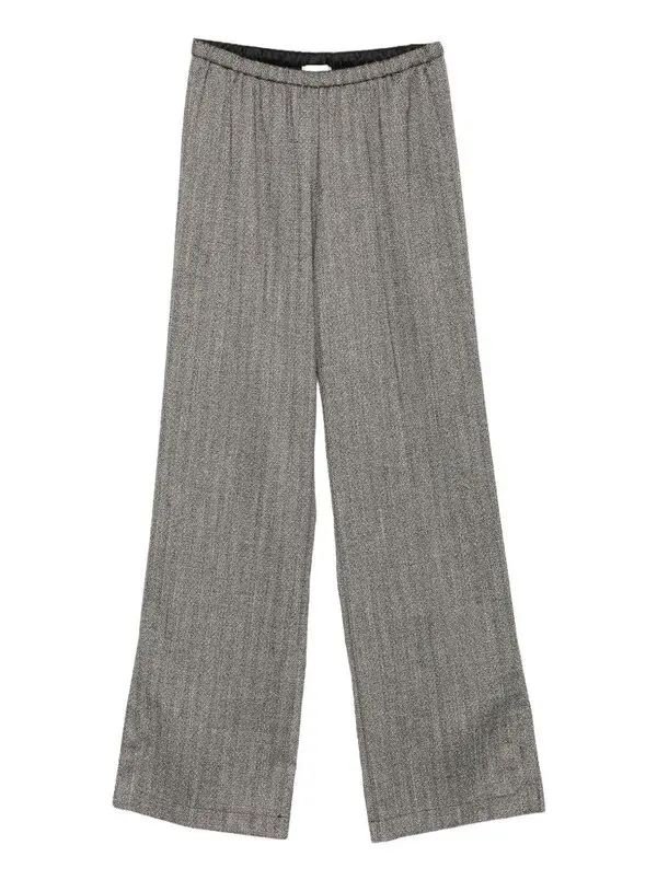 FORTE_FORTE Chevron Trousers - Multicolor
