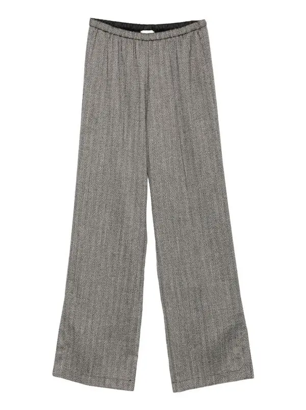 FORTE_FORTE Chevron Trousers - Multicolor