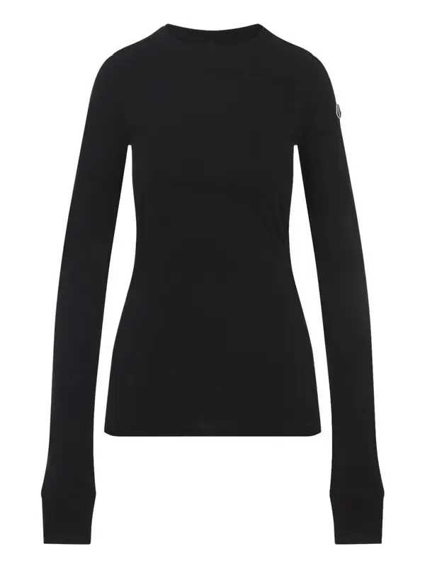 Moncler Girder Ls T-shirt - Black