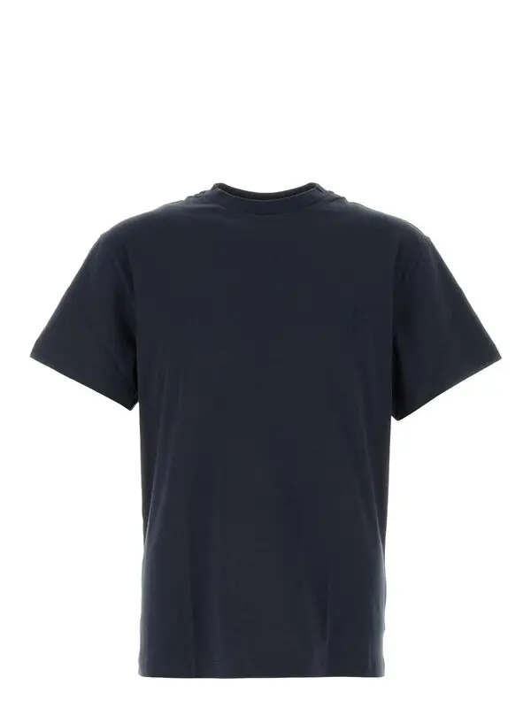 JIL SANDER Midnight Cotton T-shirt Set - Blue
