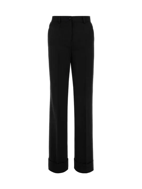 Dolce & Gabbana Wool Pant - Black
