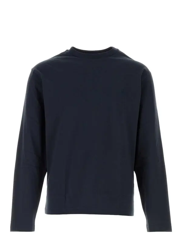 JIL SANDER Midnight Cotton T-shirt Set - Blue