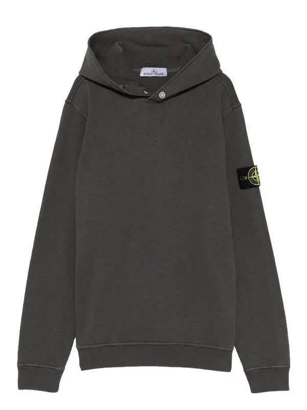 Stone Island Grey Sweaters & Knitwear Hoodies - Gray