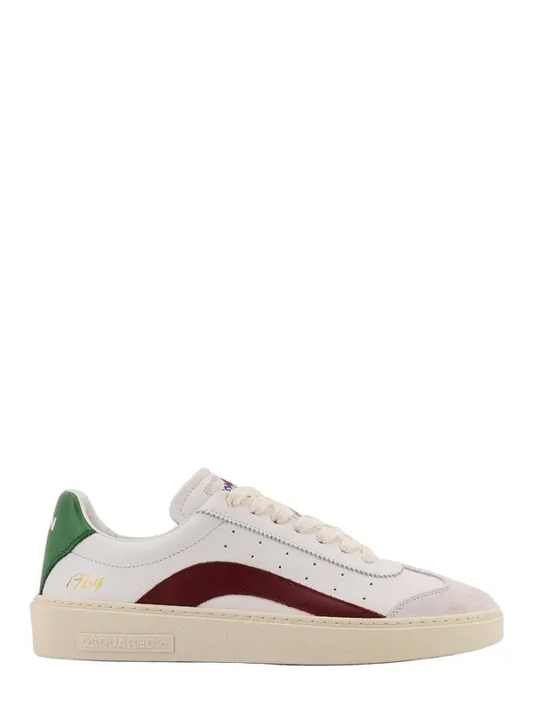 Dsquared2 Rider Leather Low-top Sneakers - Multicolor