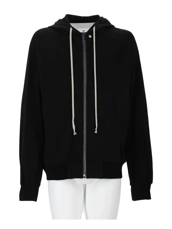 Rick Owens Felpa Windbreaker - Black