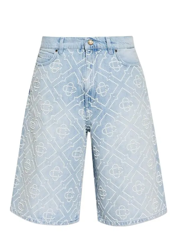 Casablanca Shorts Denim Shorts - Blue