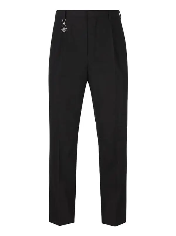 Prada Cotton Chinos - Black
