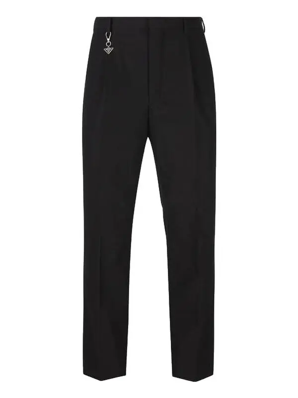 Prada Cotton Chinos - Black