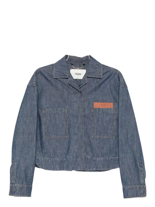 Fendi Denim Jacket - Multicolor