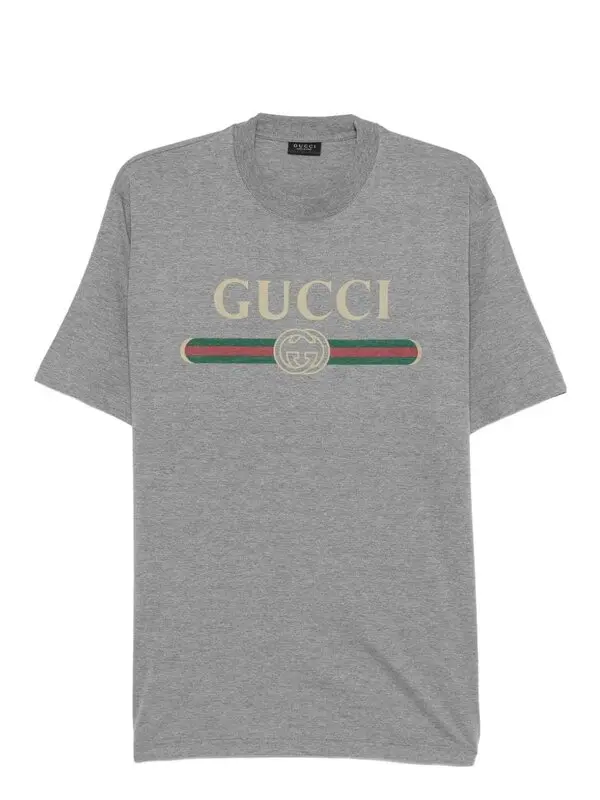 Gucci Cotton Logo T-shirt - Multicolor