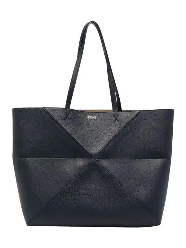 Loewe Puzzle Fold Large Leather Tote - Multicolor