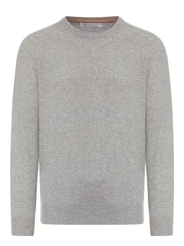 Brunello Cucinelli Cashmere Crew Neck Sweater - Multicolor
