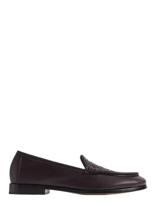 Bottega Veneta Silenzio Leather Loafers - Multicolor