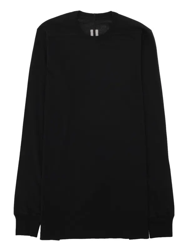 Rick Owens T-shirt Level Ls T - Black