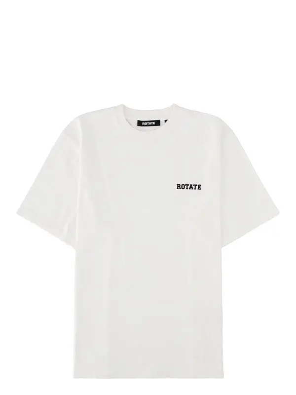 ROTATE BY BIRGER CHRISTENSEN Oversized Logo T-shirt - White