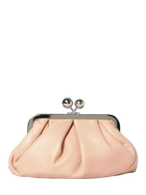 Max Mara Leather Shoulder Bag - Pink