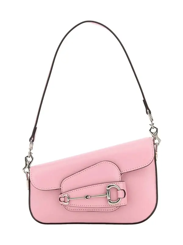 Gucci Leather Mini Horsebit 1955 Handbag - Pink