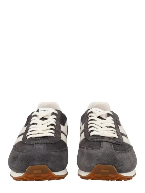 TOM FORD Mick Suede Sneakers - Gray