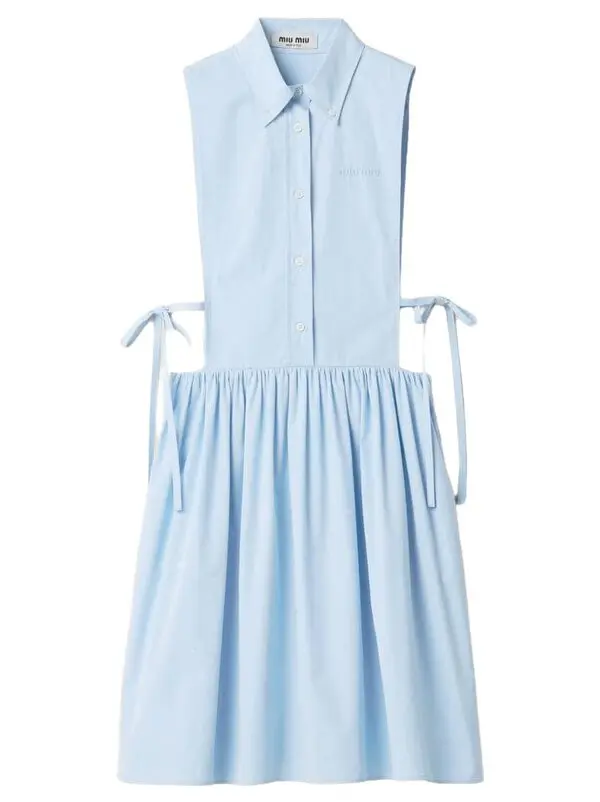 Miu Miu Cotton Shirtdress - Multicolor
