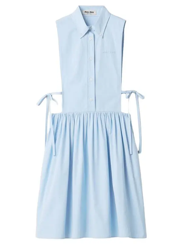 Miu Miu Cotton Shirtdress - Multicolor