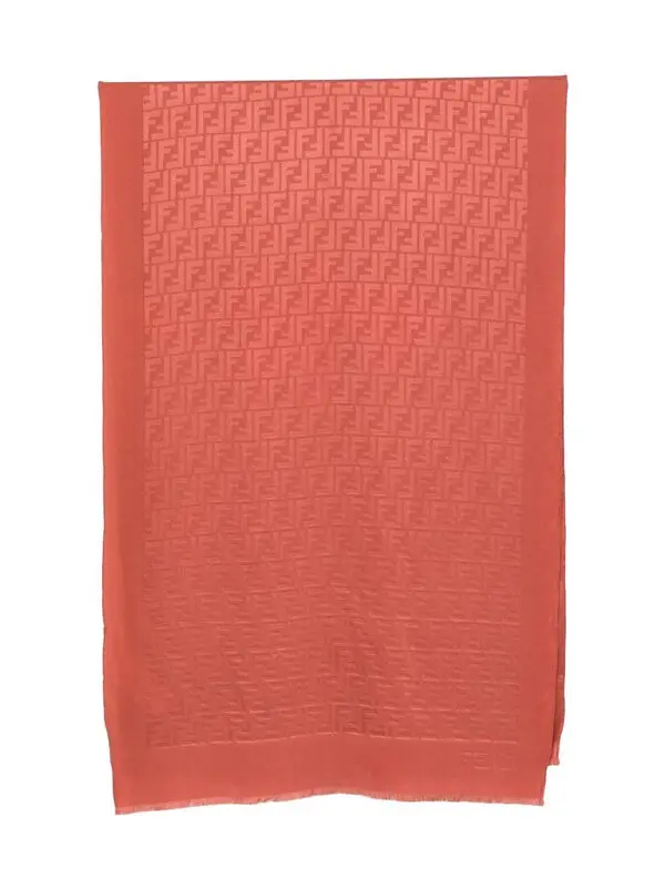 Fendi Ff Silk Stole - Multicolor