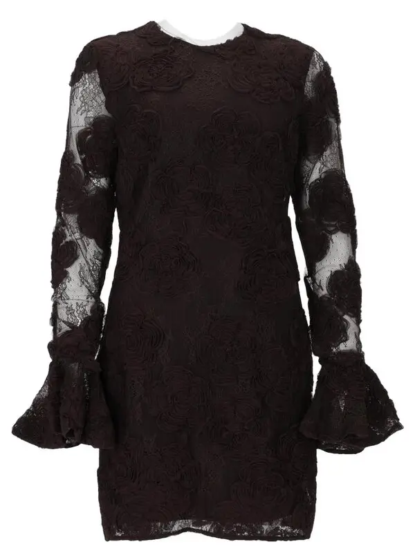 ROTATE BY BIRGER CHRISTENSEN Mini Dress - Brown