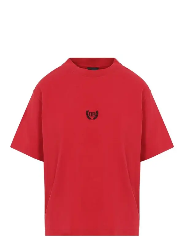 Balenciaga Medium Fit T-shirt - Red