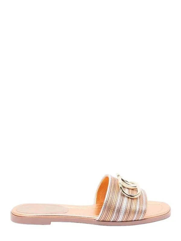 Valentino Garavani Vlogo Signature Slides - Multicolor
