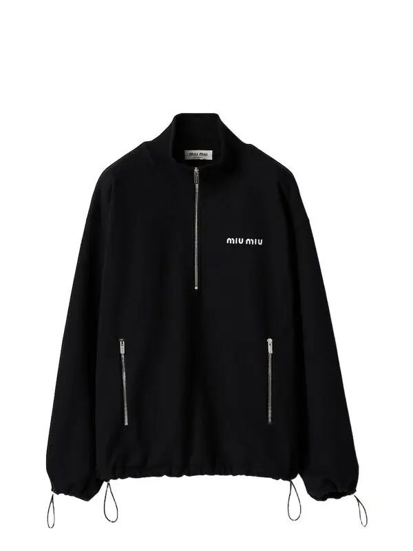 Miu Miu Fleece Sweatshirt - Multicolor