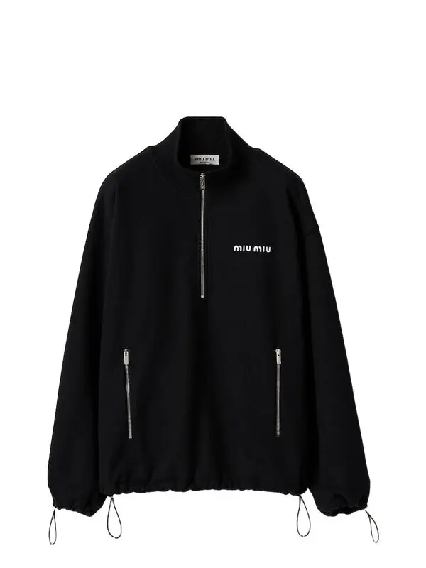 Miu Miu Fleece Sweatshirt - Multicolor