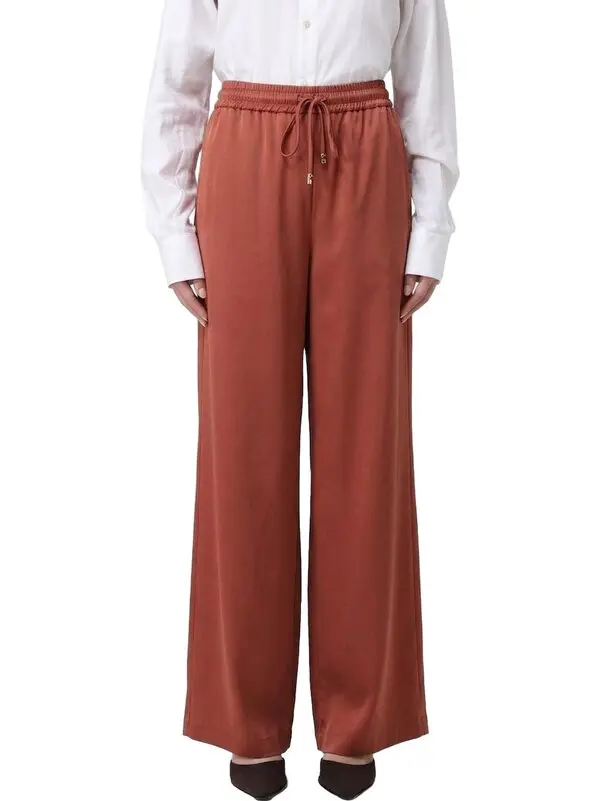 Max Mara Silk Jogging Trousers - Multicolor