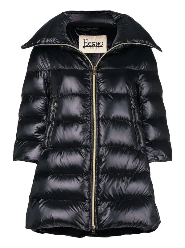 Herno Cleofe Midi Down Jacket - Multicolor