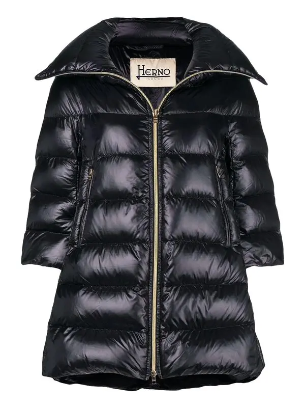Herno Cleofe Midi Down Jacket - Multicolor
