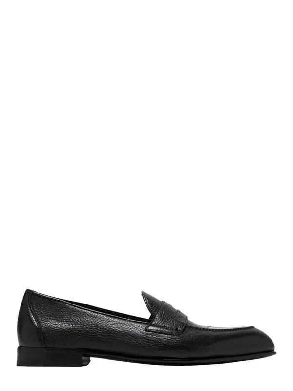 Brioni Appia Leather Penny Loafers - Multicolor