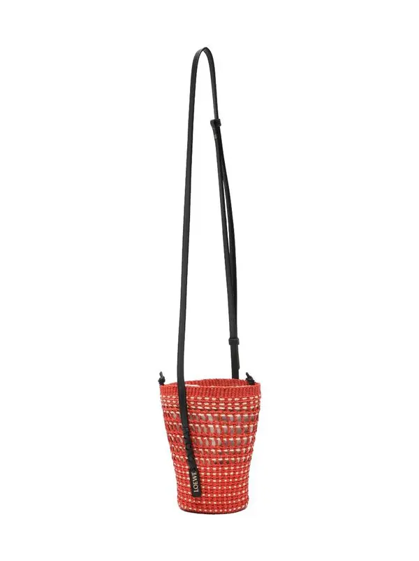 Loewe Braid Rafia Bucket Bag - Multicolor