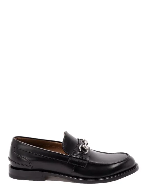 Gucci Leather Horsebit Loafers - Multicolor