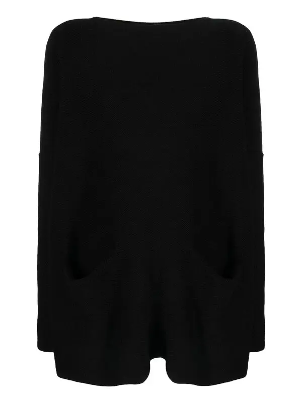 DANIELA GREGIS Cotton Boat-neck Sweater - Multicolor