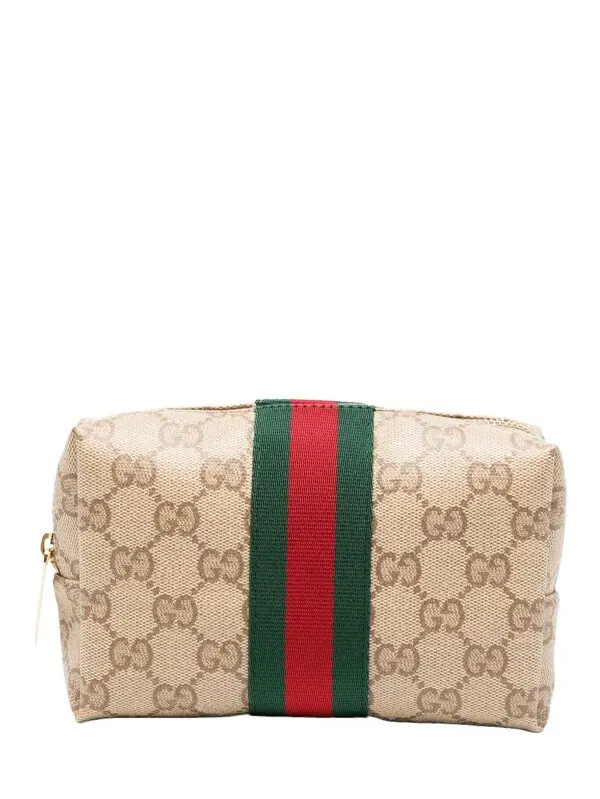 Gucci Web Detail Beauty-case - Multicolor