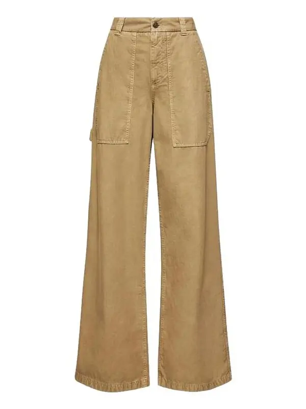 Moncler Straight Trousers - Cream