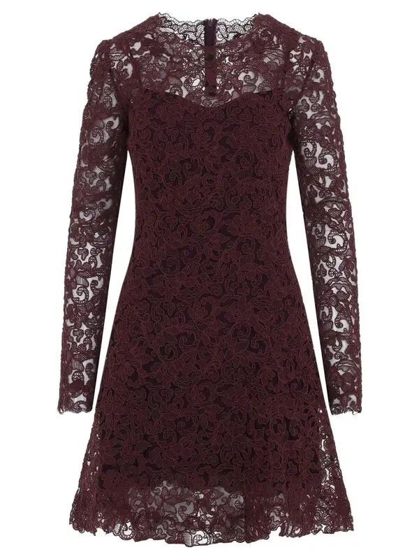 ERMANO SCERVINO Ermanno Scervino Lace Mini Dress - Multicolor